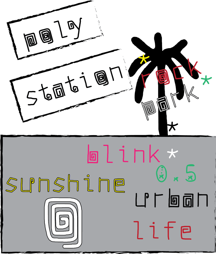 Poly station Font | Cé - al | FontSpace