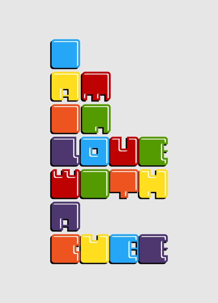 Cubes Font | IP ART | FontSpace