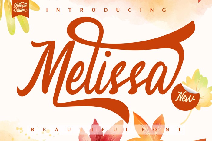 Melissa Font | Letterena Studios | FontSpace