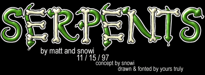 Serpents Font | Disturbed Type | FontSpace