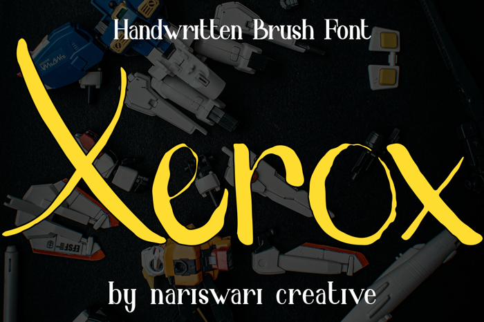 Xerox Font | Nariswari Creative | FontSpace