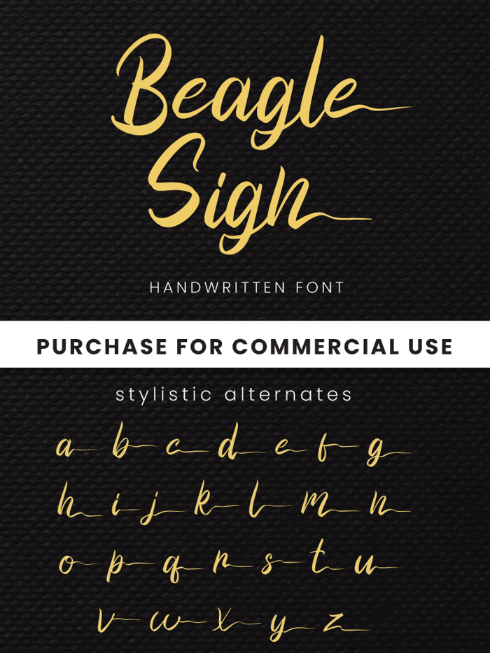 Beagle Sign Font | Attype Studio | FontSpace