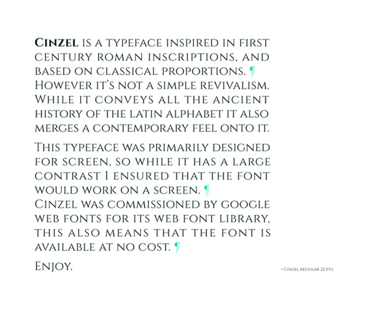 Cinzel Decorative Font Family (3 styles) by Natanael Gama