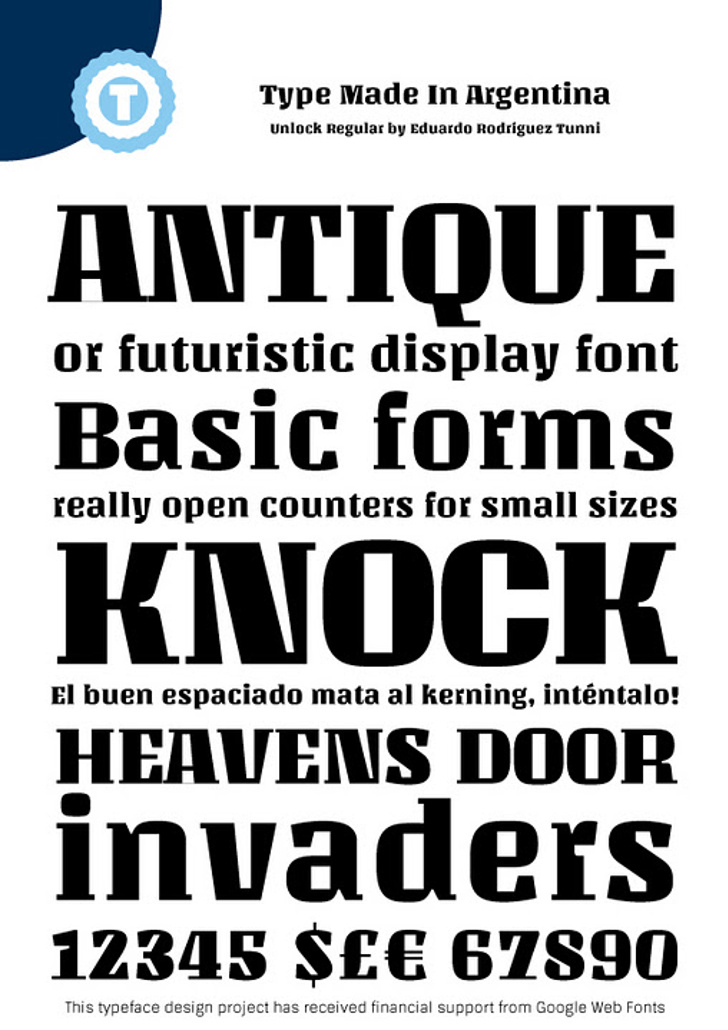 Unlock Font By Eduardo Tunni FontSpace unlock-font-by-eduardo-tunni-fontspace