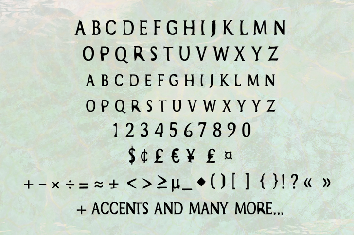 Basic Map Font | Designed by Rémi Godefroid