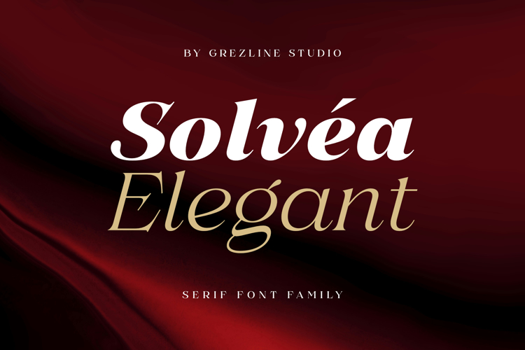 Solvea Font - Free Download