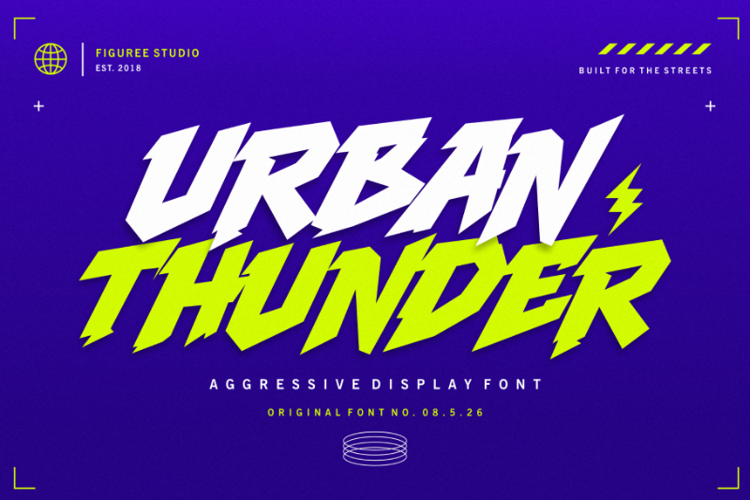 Urban Thunder Font - Free Download