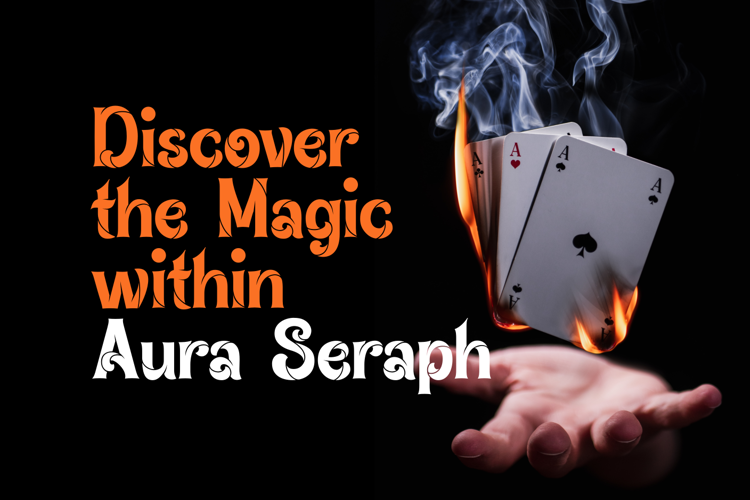 Aura Seraph Font | onne hermaone | FontSpace