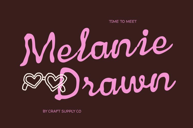 CS Melanie Drawn Font - Free Download