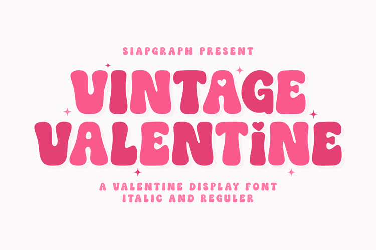 Vintage Valentine Font - Free Download