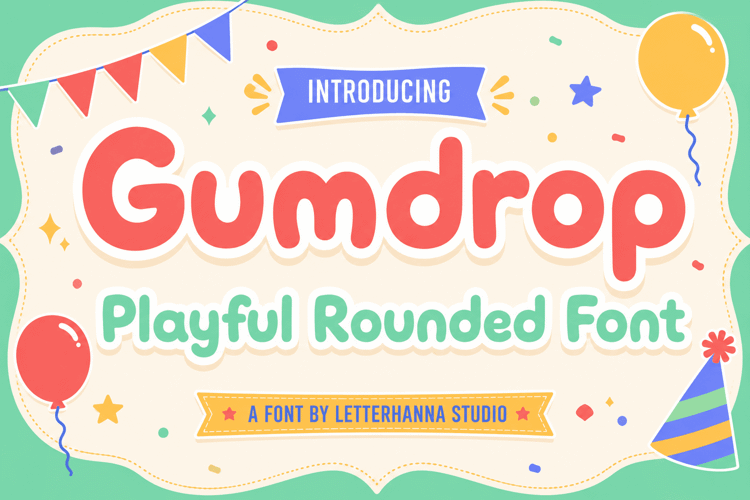 Gumdrop Font - Free Download
