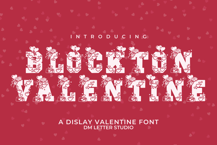 Blockton Valentine Font - Free Download