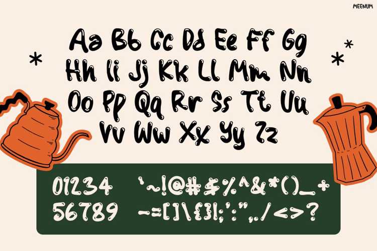 Meenum Font - Free Download
