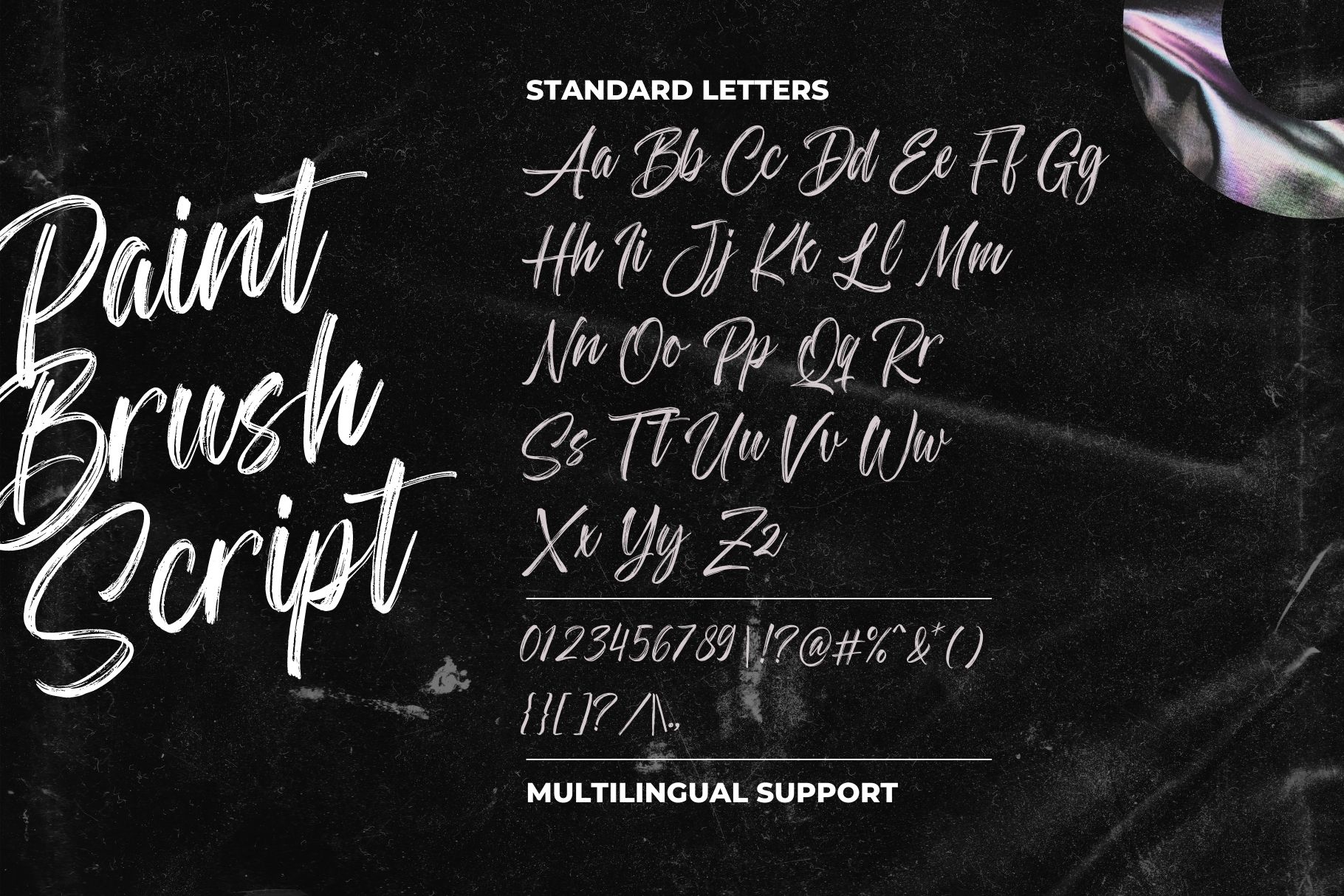 Brush Script Font