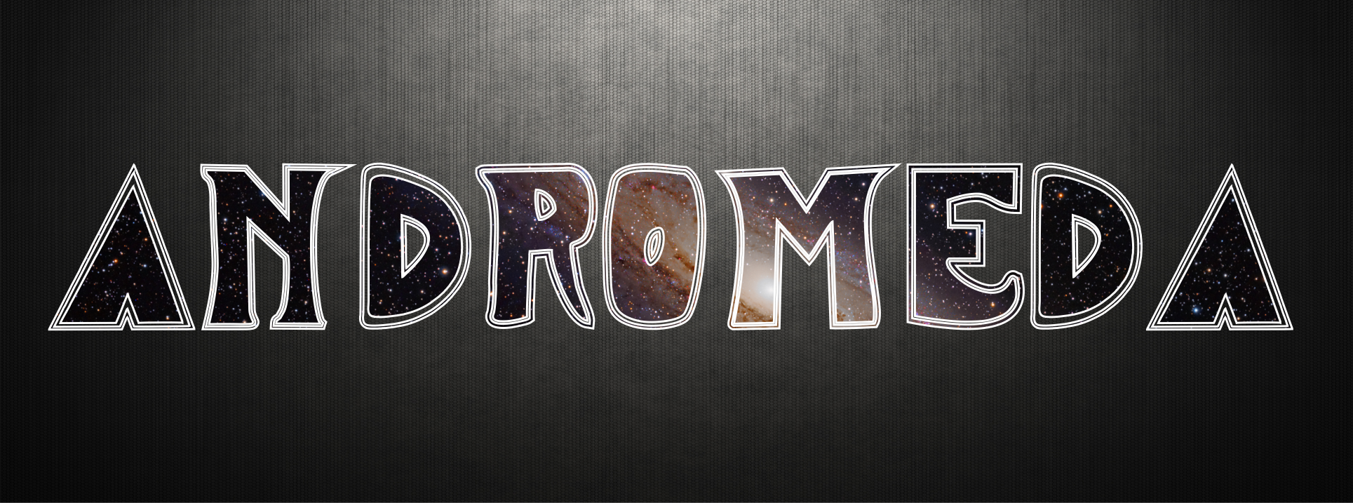 ANDROMEDA Font | Designed by Murizar