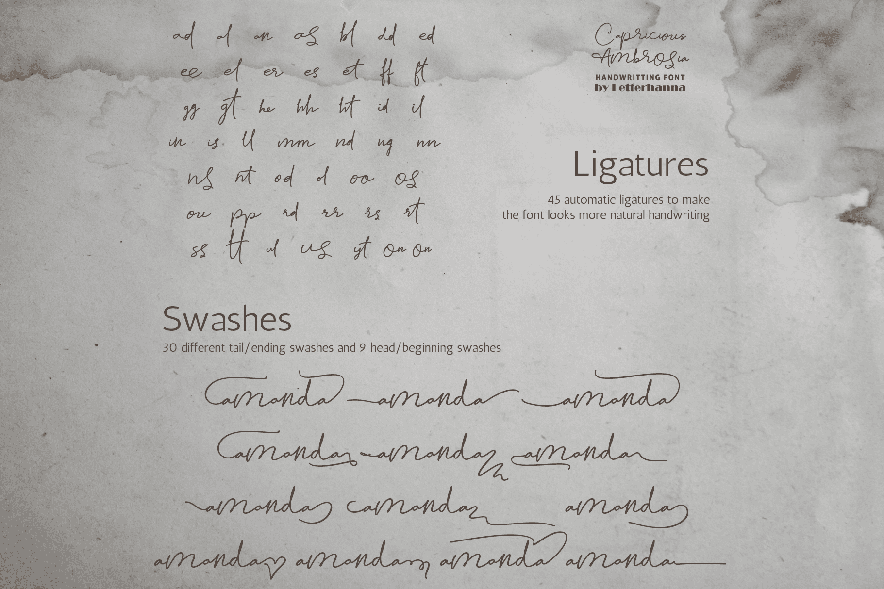 Dumbledore Handwriting Fonts