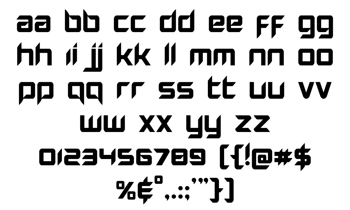 Hollow Point Font | Iconian Fonts | FontSpace