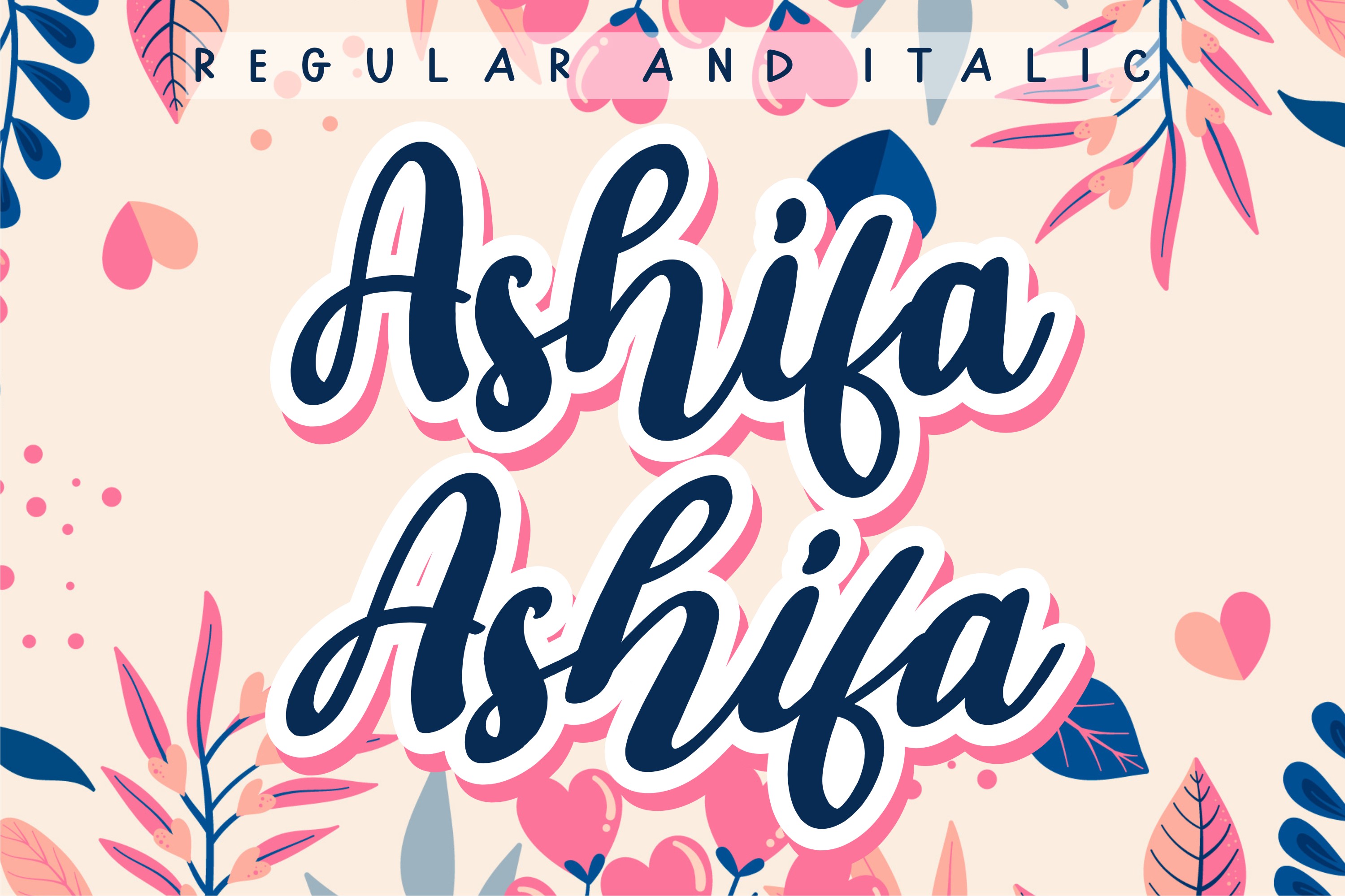 Ashifa Font | Letterena Studios | FontSpace