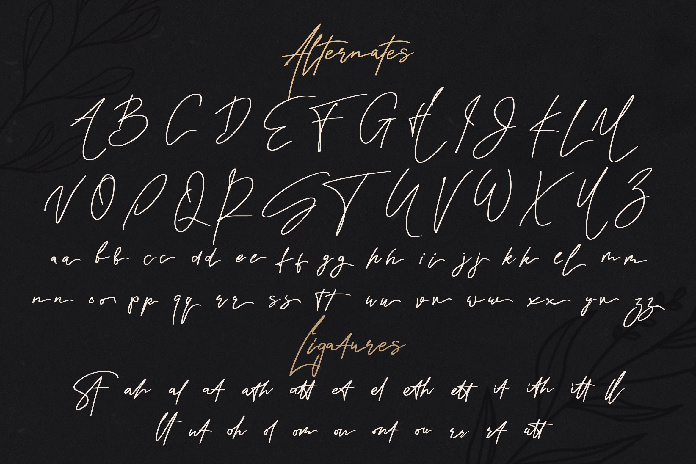 Rindu Alam Font | StringLabs | FontSpace