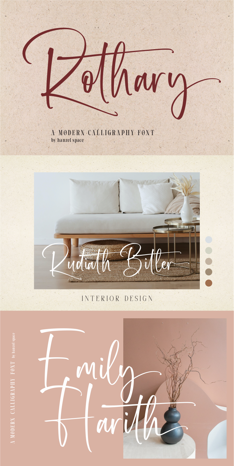 Modern Calligraphy Font