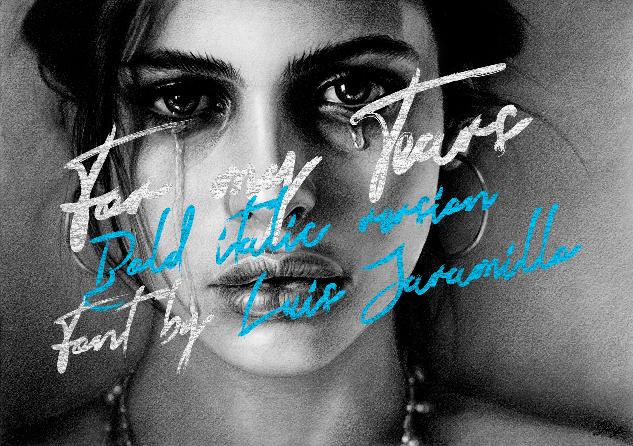 For my Tears Font | LJ Design Studios | FontSpace