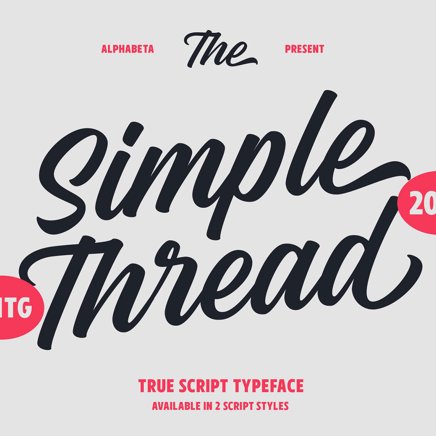 Thread Font Free Download