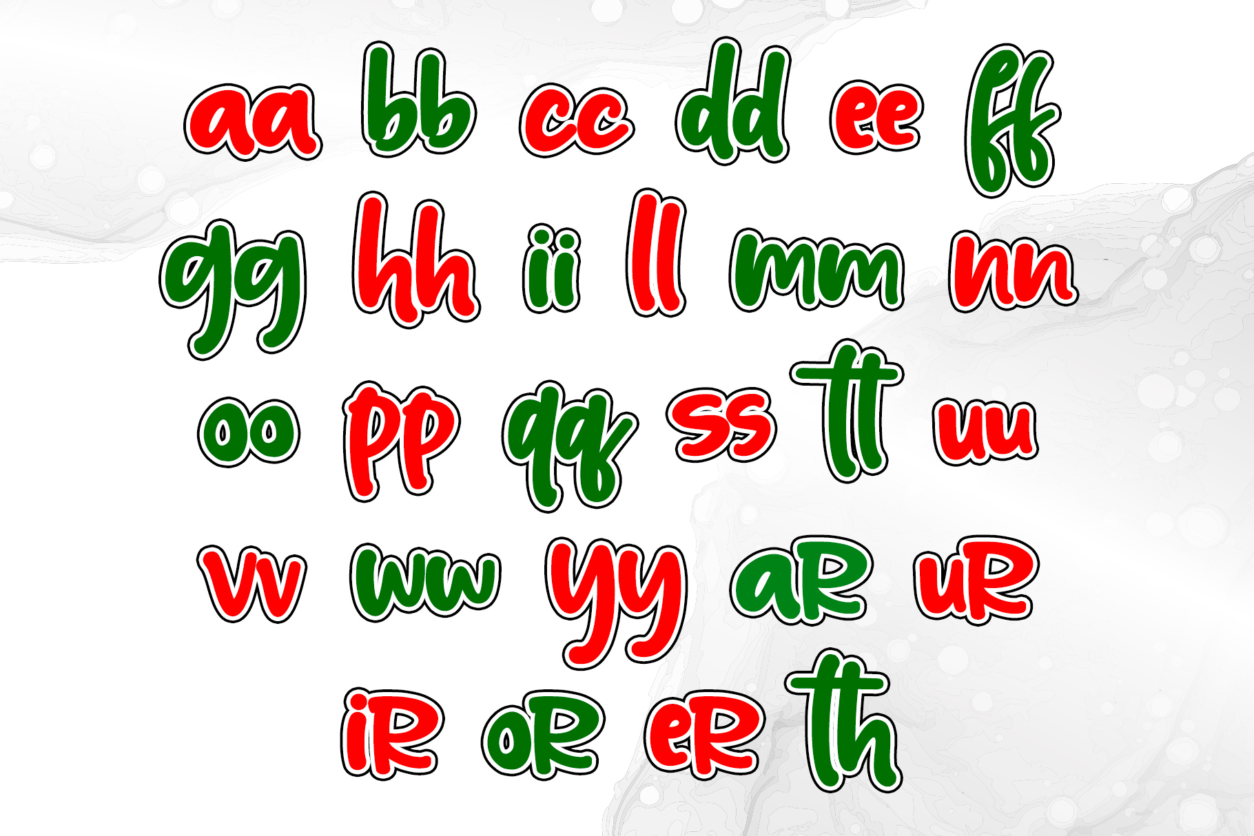 Pastel Colors Font | stefaniletter | FontSpace