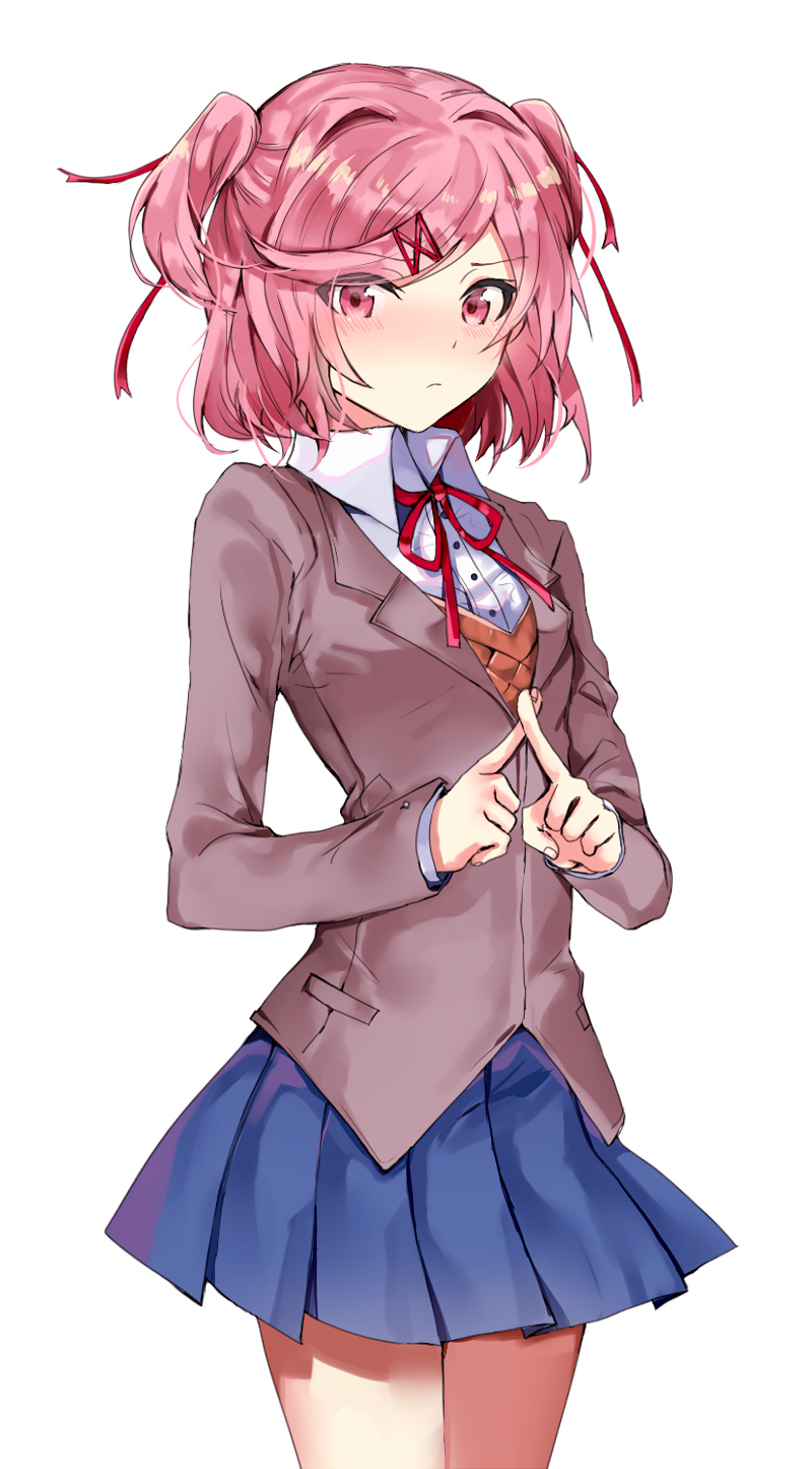 Natsuki's Handwriting is Cute