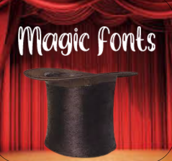 Magic Fonts (∩ ⩌ )⊃━☆ﾟ.* | Collection | FontSpace