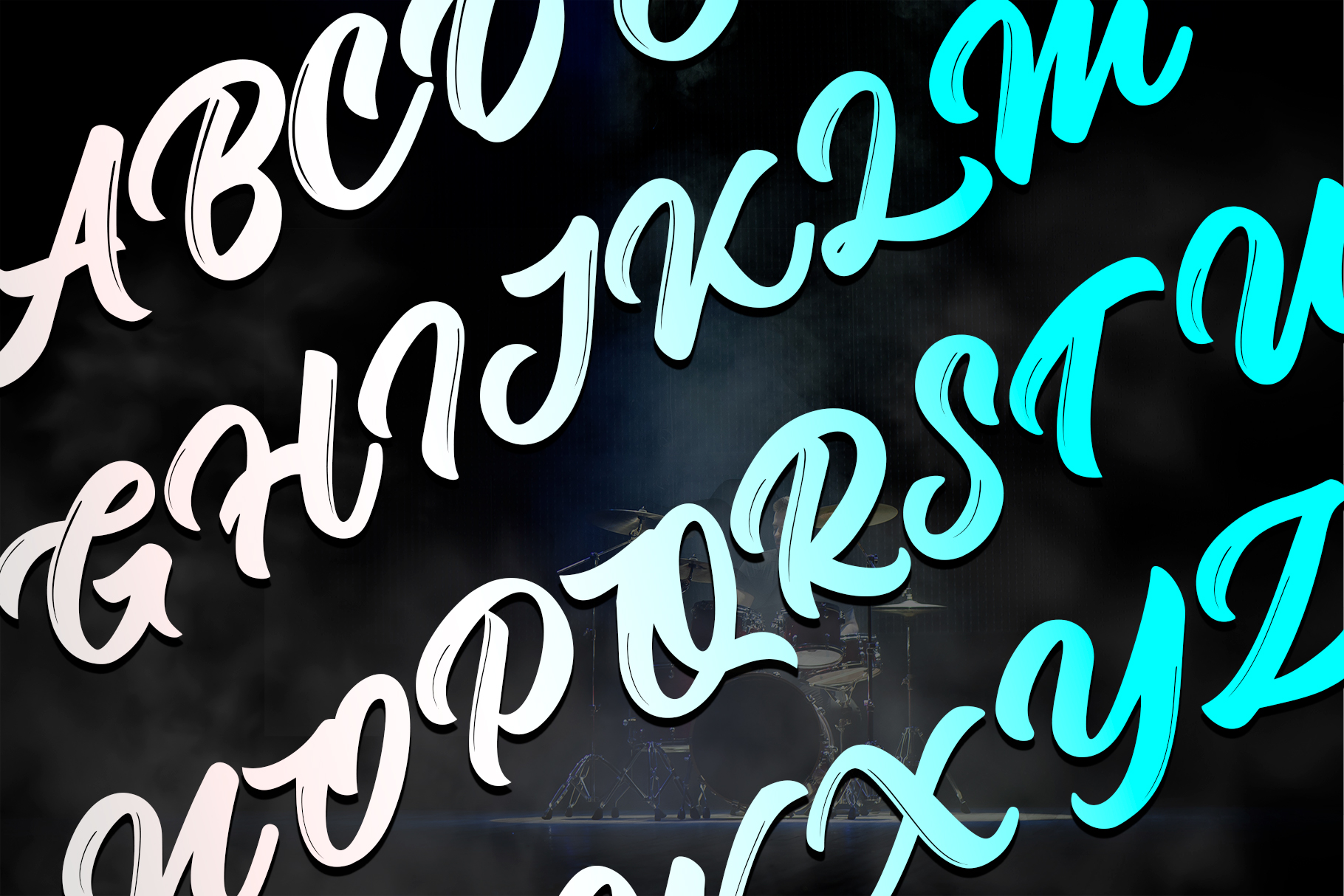 Rolling Beat Font | letterara | FontSpace