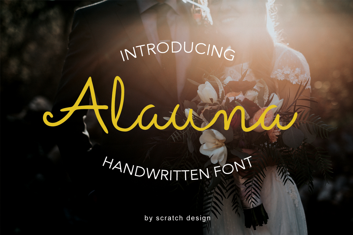Alauna Font | Scratch Design | FontSpace