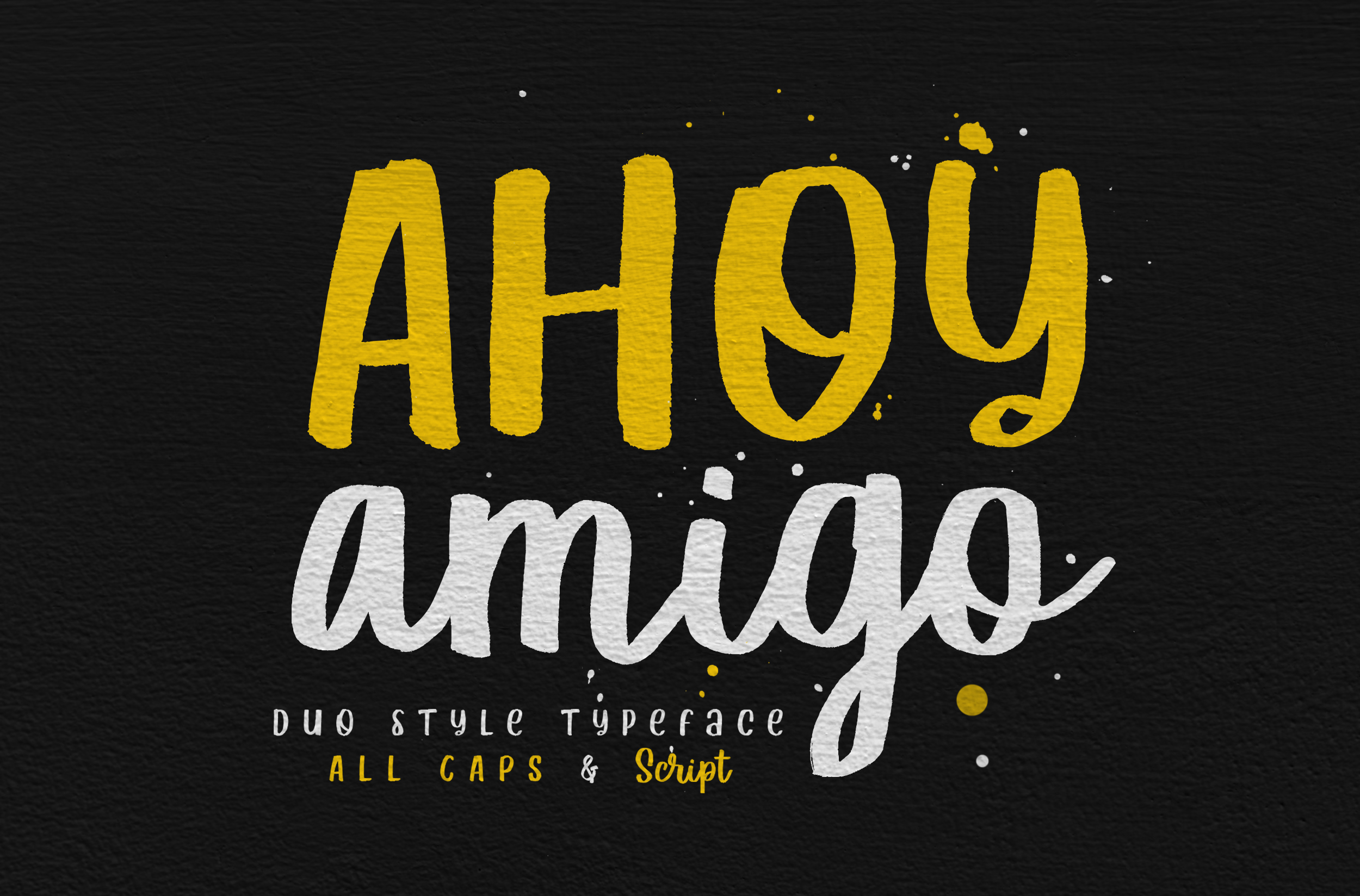 Ahoy Amigo Font | Konstantine Studio | FontSpace