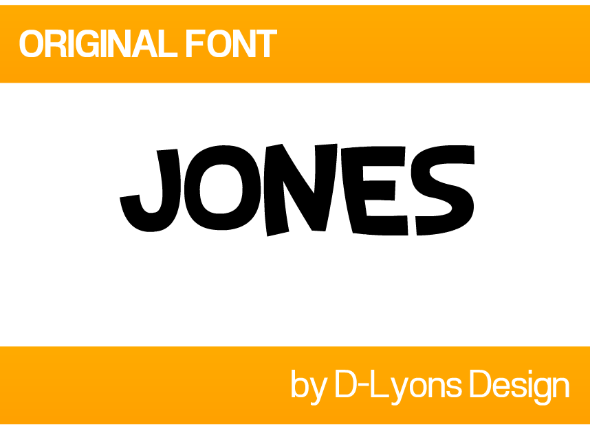 Jones Font by 538Fonts