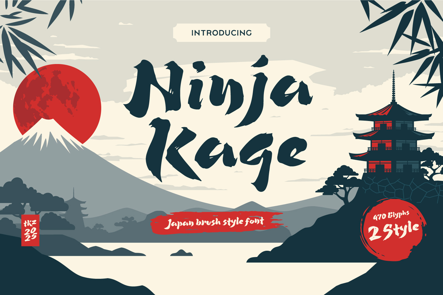 Ninja Font Style