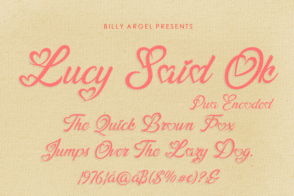 Lucy like fonts | Collection | FontSpace