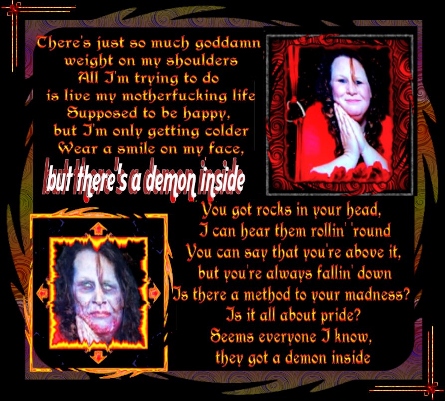 Angel & Evil side by side | Collection | FontSpace