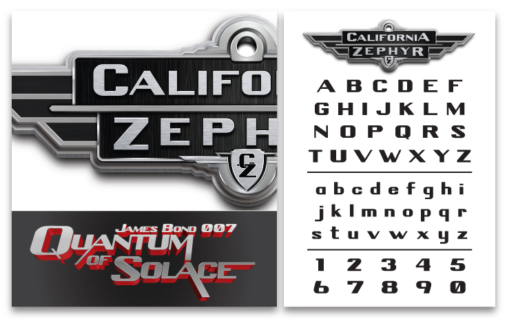 California Zephyr Font | Designed by Joey Lopez Design