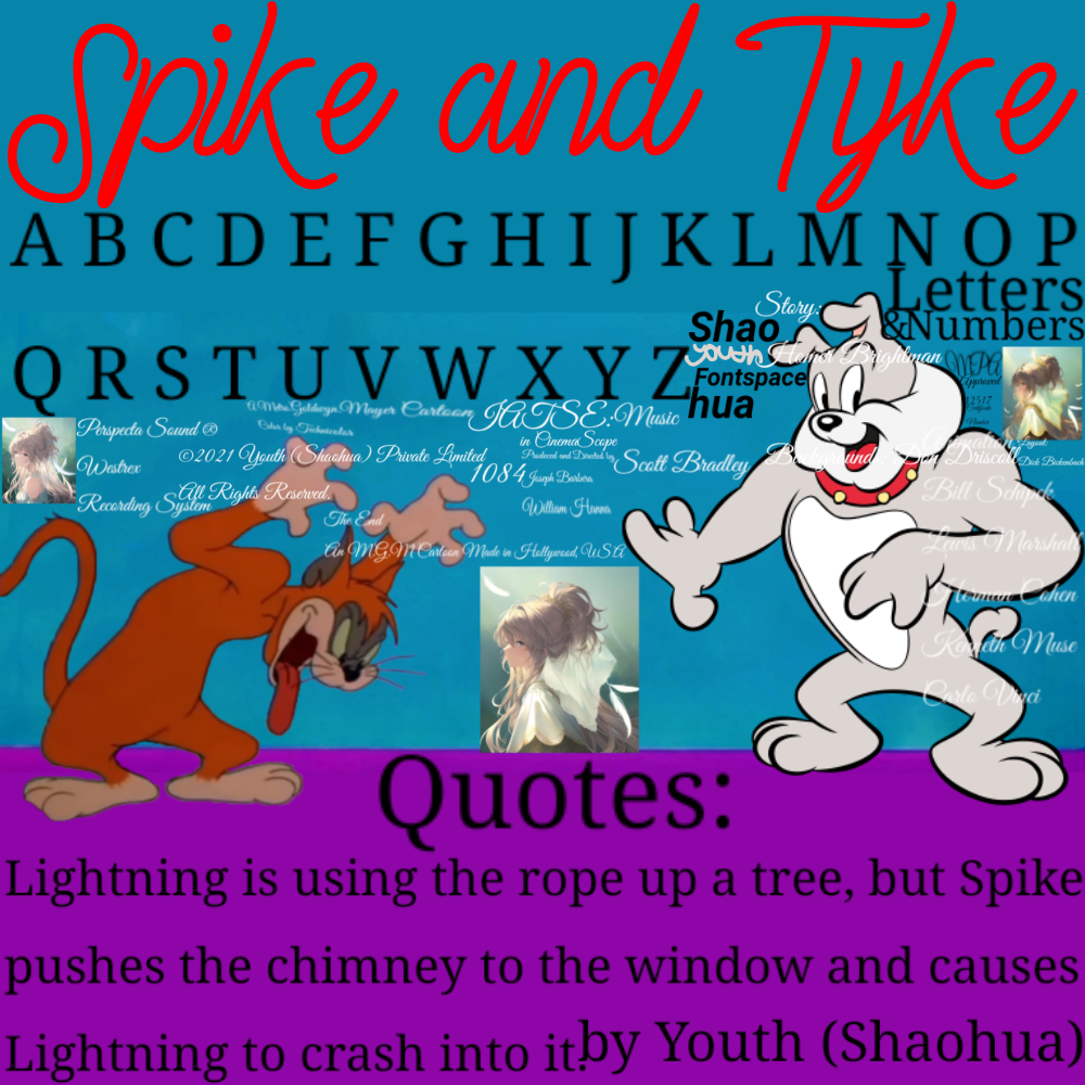 Spike and Tyke | Collection | FontSpace