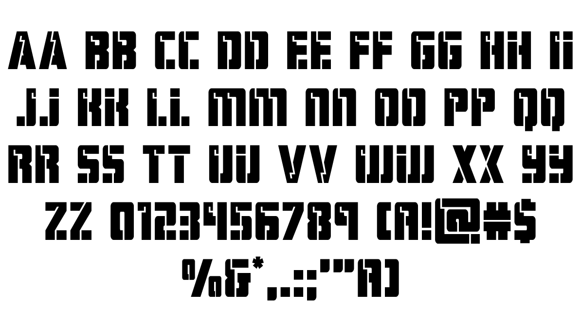 Hard Science Font | Iconian Fonts | FontSpace