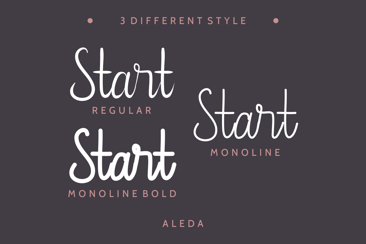 Aleda Font | Edric Studio | FontSpace