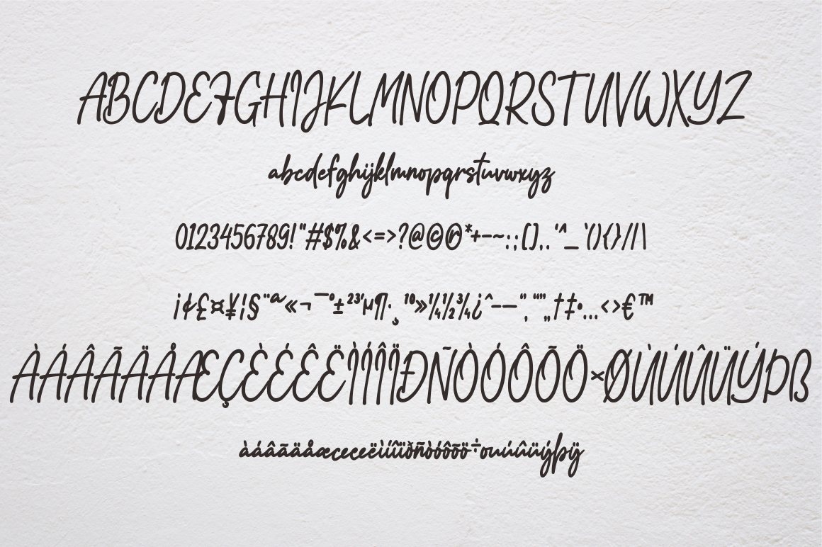 Addison Brother Font | NJ Studio | FontSpace