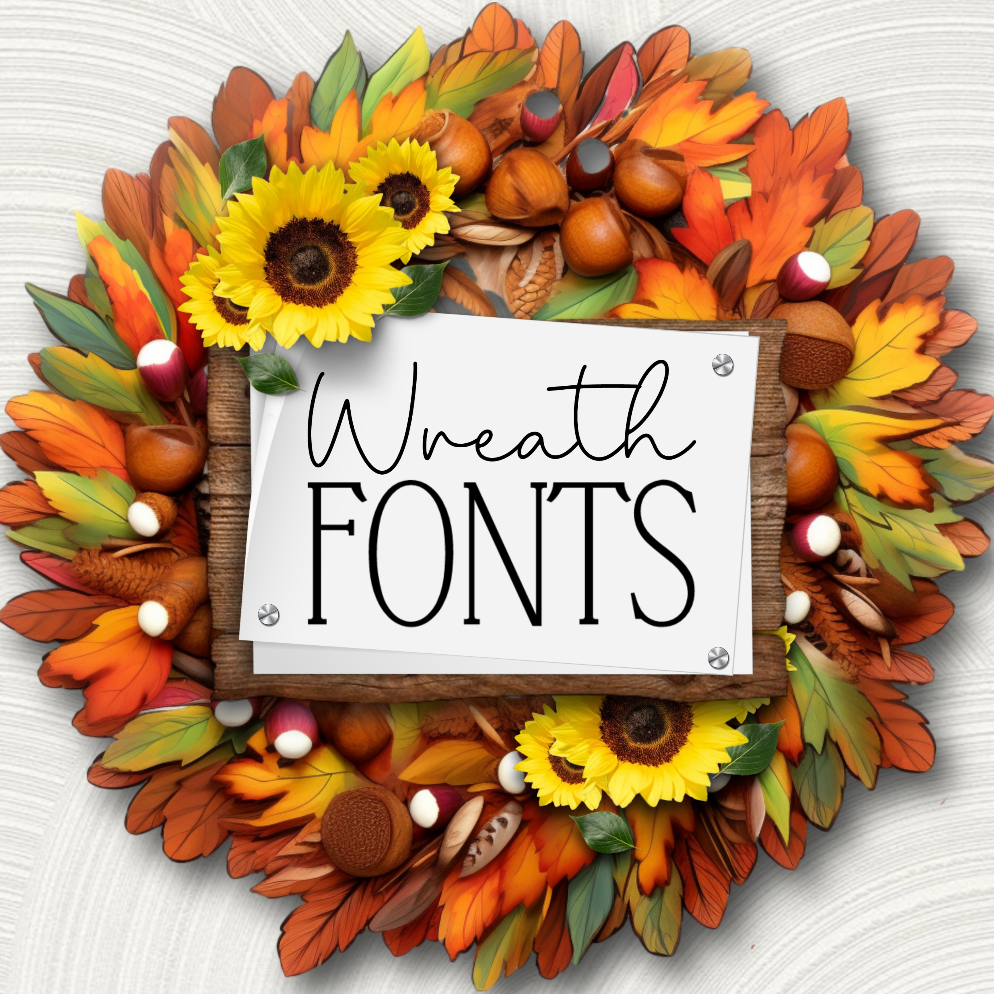 Wreath Font | Collection | FontSpace