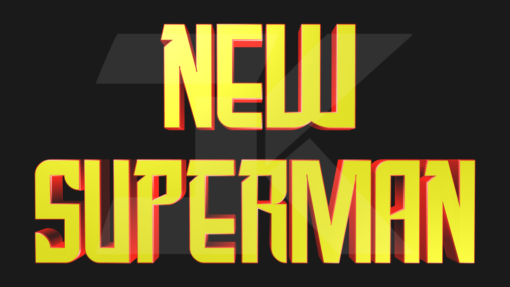 New SuperMan Font | Designed by JK Typeface