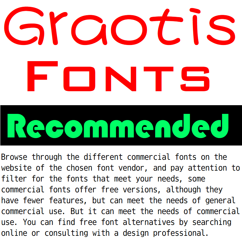 Use font | Collection | FontSpace