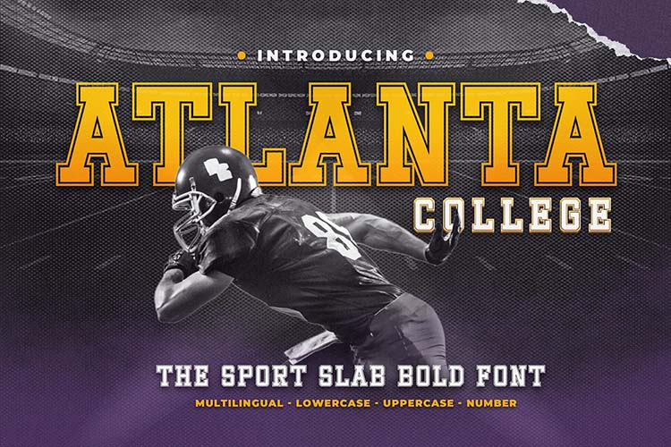 College Football Font