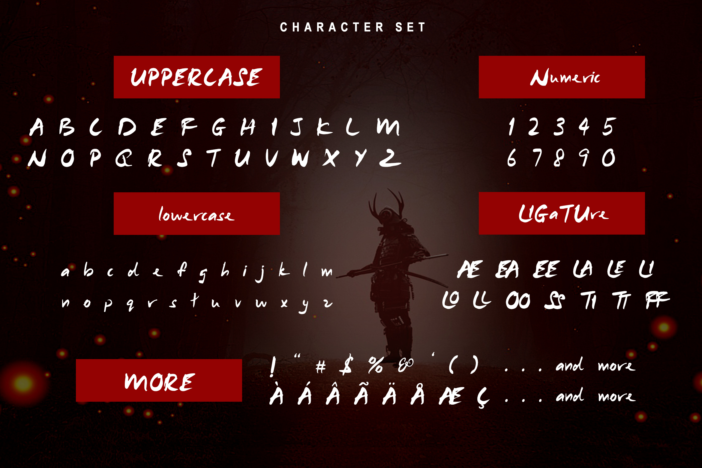 Samurai Warrior Font | Tigade Std | FontSpace