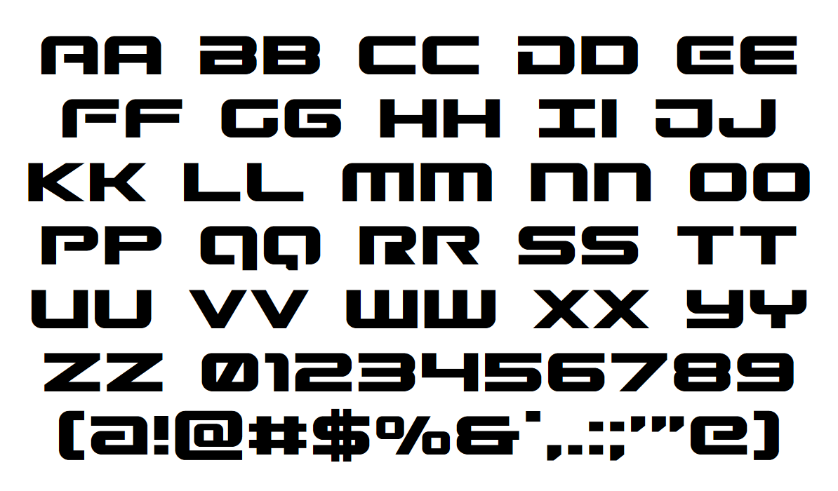 Gunship Font | Iconian Fonts | FontSpace