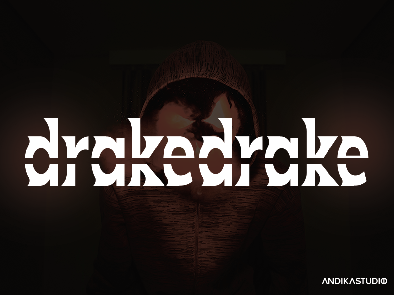 Drakedrake Font by Andika Studio