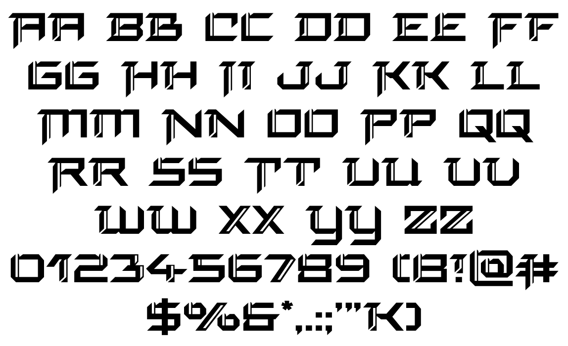 Final Front Font | Iconian Fonts | FontSpace