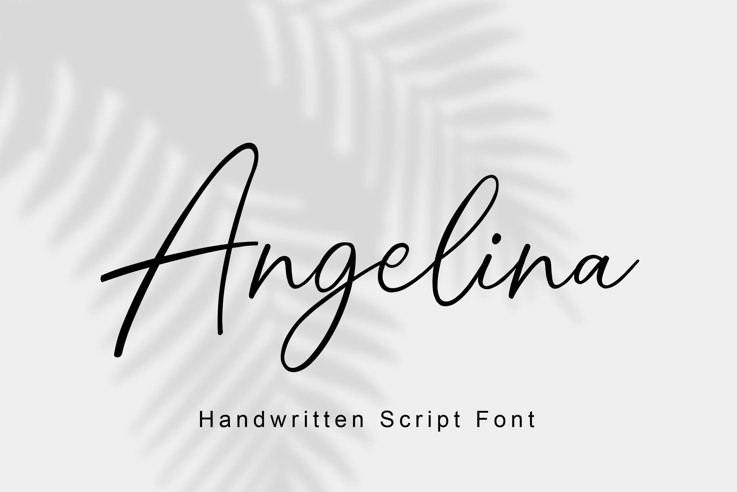 Angelina Font Angelina Lovely Script Font Etsy